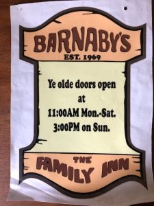 History | Barnabys Pizza